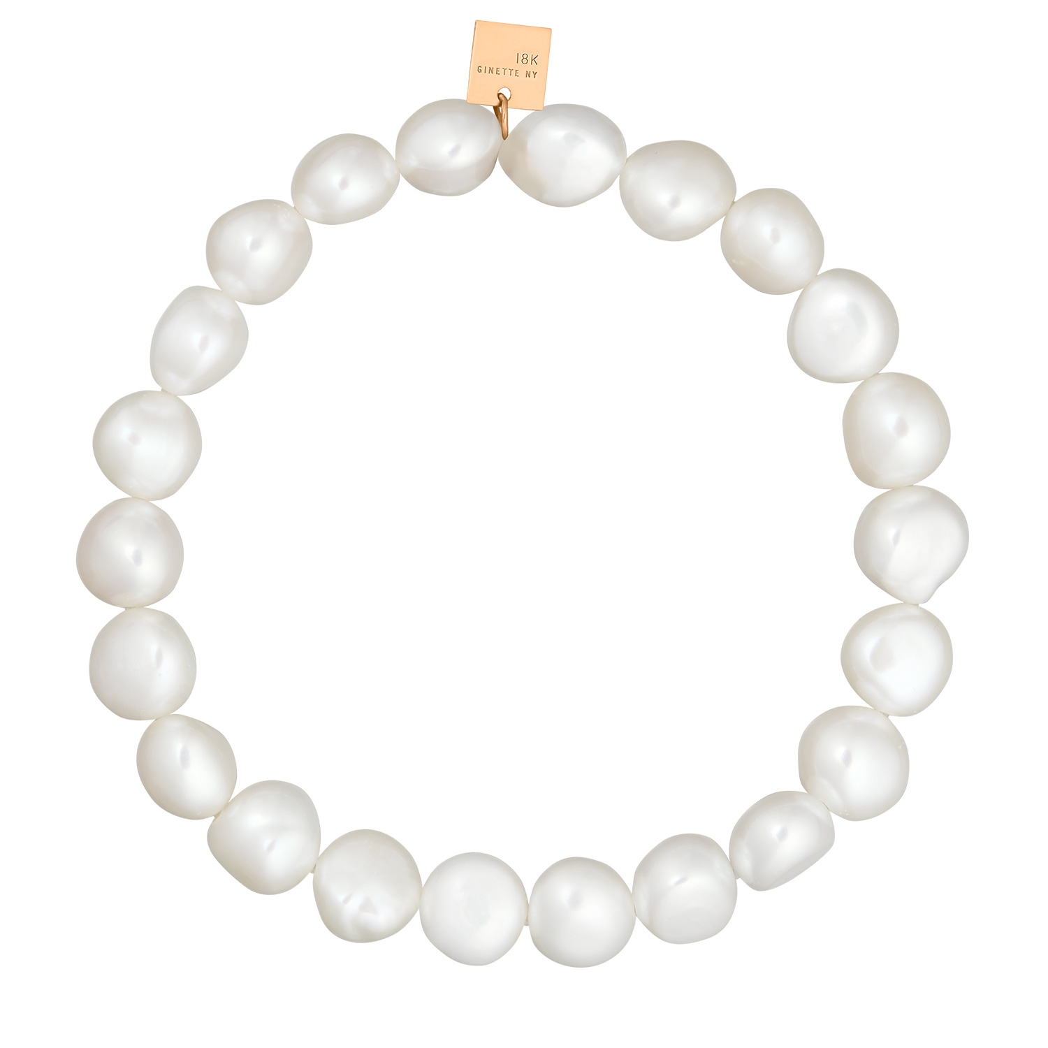 Bracelet Elastic pearl bracelet Ginette NY
